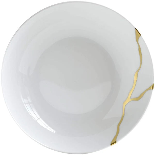 Kintsugi Sarkis- Plato Redondo Hondo – Il'argento Vzla